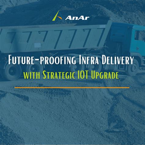 Future Proofing Infrastructure Delivery With Strategic Iot Upgrades Anar Solutions