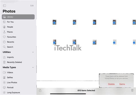 How To Delete All Photos From IPad ITechTalk