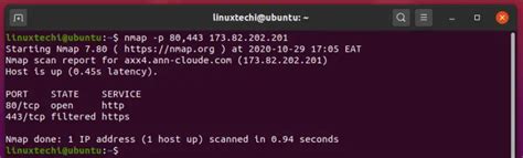 20 Awesome Nmap Command Examples In Linux