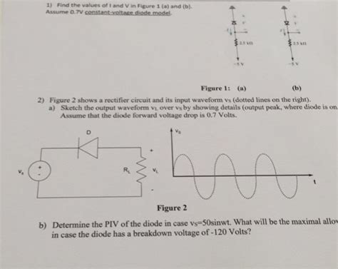 Solved Find The Values Of And V In Figure A And B Chegg Com