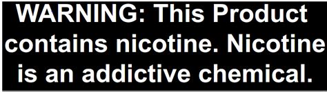 Deeming Rule Health Warning Requirements Become Effective Today