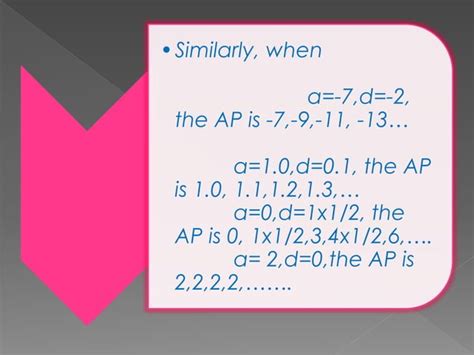 Arithmetic Progressions Ppt