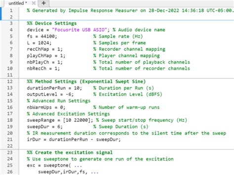 Measure And Manage Impulse Responses Matlab And Simulink