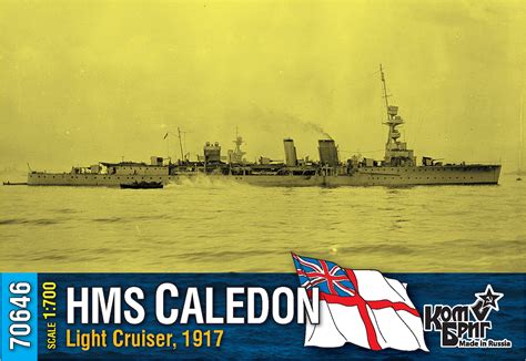 Nnt Modell Hms Caledon Light Cruiser 1917 Purchase Online