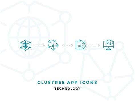 Technology Icons Cluster App Icons