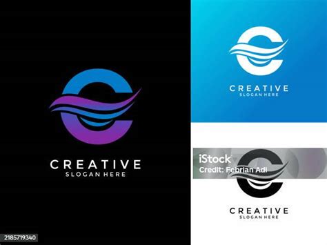 모든 종류의 비즈니스를위한 문자 C 전문 로고 스우시 또는 웨이브 로고 디자인 벡터 템플릿이있는 편지 C 알파벳 C에 대한 스톡 벡터 아트 및 기타 이미지 Istock