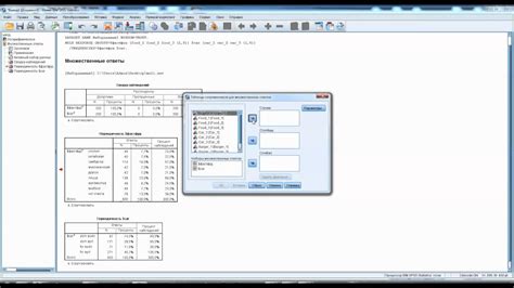 Множественные ответы в Spssmultiple Response Sets In Spss Как вбить анкету в Spss Youtube