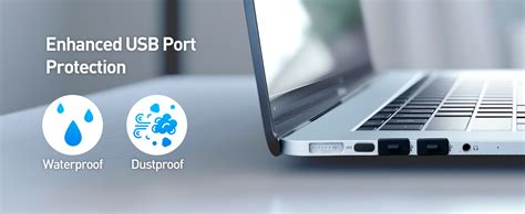 Amazon Com Cable Matters Combo Pack Usb C And Usb Port Covers X Usbc X Usba Covers In