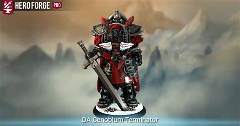 Da Cenobium Terminator Made With Hero Forge