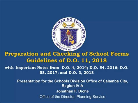 Preparation And Checking Of School Forms Sy2022 2023 Pptx