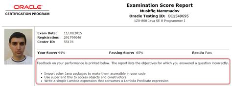 Passed OCA Java SE exam with my experience with in detail Java Sertifikat Qeydlərim