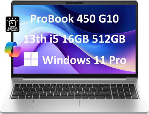 Amazon Com HP ProBook 450 G10 15 6 Notebook Full HD 1920 X 1080 Intel Core I5 13th Gen