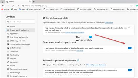 Block Edge From Sending Your Browsing Data To Microsoft