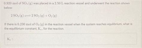 Solved Consider The Reaction Shown Below Chegg