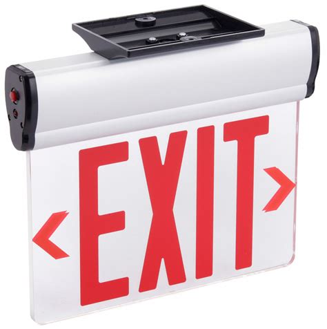 2 Faces Red Exit Sign 46T227 CELS2RNE Grainger