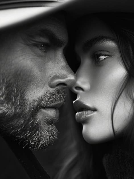 Premium Photo First Kiss Passionate Romantic Moment In A Relationship Love Boyfriend And