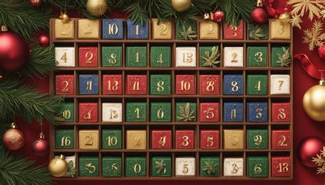 Cannabis Advent Calendar Celebrate A Unique December