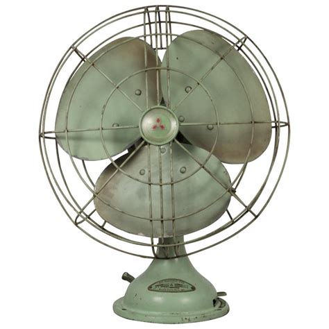 Vintage Ac Electric Oscillating Fan Circa 1950 At 1stdibs