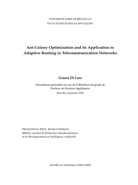 Thesis Pdf Routing Algorithms And Data Structures