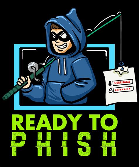 Hacking Ready To Phish Cybersecurity Hacker Digital Art By Colorfulsnow Fine Art America