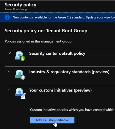 Azure You Can Now Define Your Own Security Policies In Azure Security Center