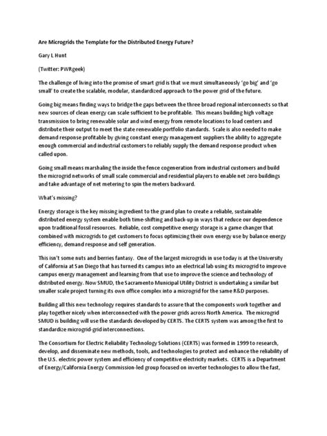 Pdf 120 Are Micro Grids The Template For The Distributed Energy Future Dokumen Tips