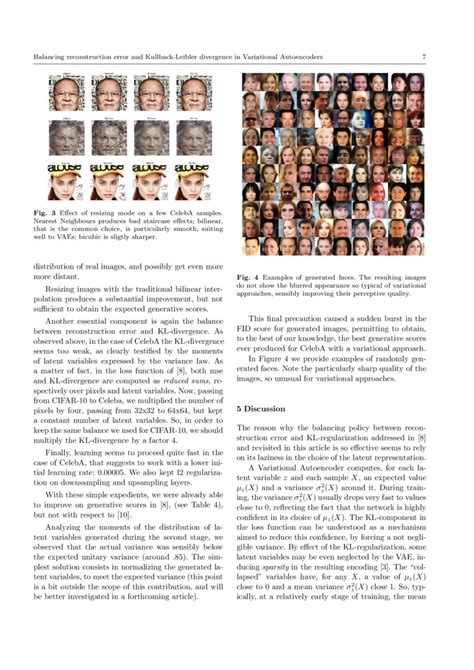 Balancing Reconstruction Error And Kullback Leibler Divergence In