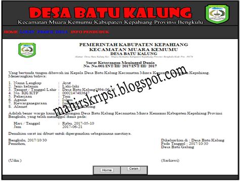 Contoh Proposal Skripsi Teknik Informatika Berbasis Web Sketsa