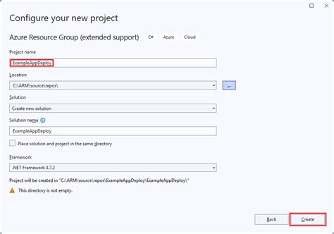 Create And Deploy Visual Studio Resource Group Projects Azure Resource