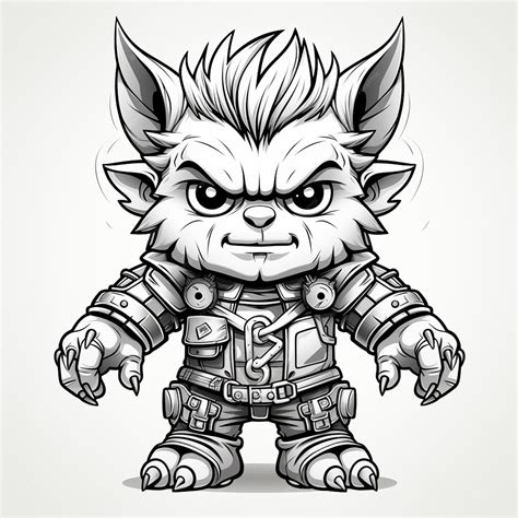 Premium Ai Image A Drawing Of A Cartoon Character From The Brand Of
