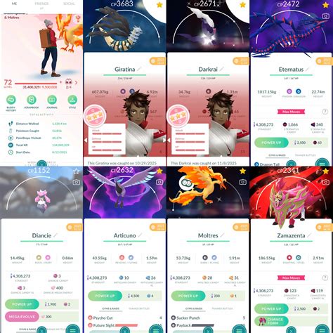 1939 Level 72 Eternatus Palkia Origin100 Shundo Darkrai Shundo Giratina Shiny Mega Rayquaza
