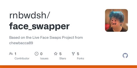 Face Swapper Proj Faceswap Ipynb At Master Rnbwdsh Face Swapper Github