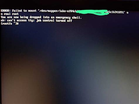 Problems With The First Boot After Hard Disk Encryption Support Manjaro Linux Forum
