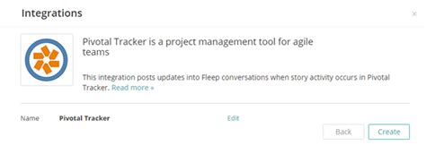 Pivotal Tracker Integration Fleep Blog