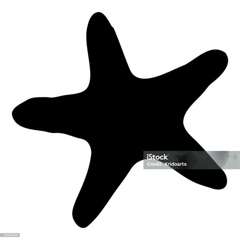 불가사리 벡터 실루엣 그림 평면도입니다 바다 별의 손으로 그린 스케치입니다 조개껍데기의 해저 그림입니다 아이콘 로고 해산물 가게