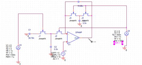 Getting Wrong Results When Using Switched Capacitor Filter Pspice Simulation Electrical