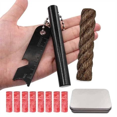 Simple Fire Starter Kit Reliable Fire Ignition For Outdoor Adventures