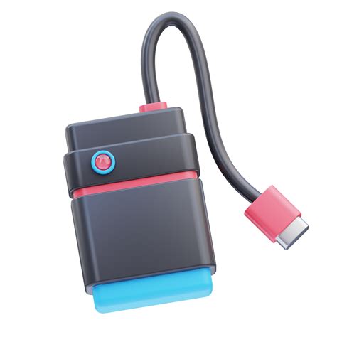 External Hard Drive 3d Illustration 27113280 Png