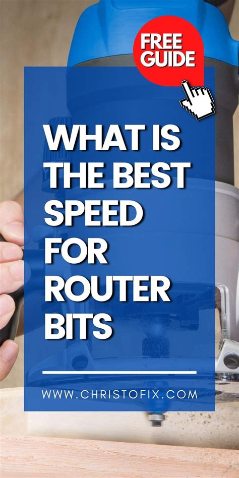What Is The Best Speed For Router Bits Router Speed Chart Router Router Bits Router