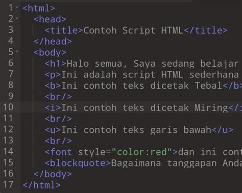 Dheaa Informasi Tentang Pemograman Html