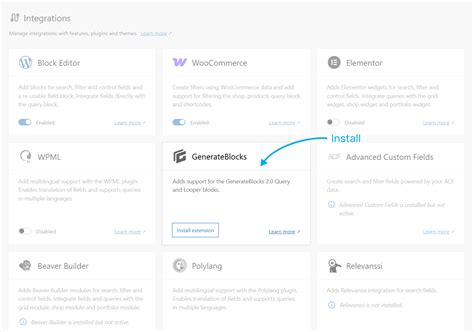 Generate Blocks V20 Integration Search And Filter Pro