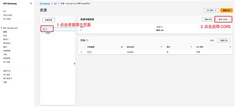 amazon api gateway 跨域请求（cors）配置 亚马逊aws官方博客