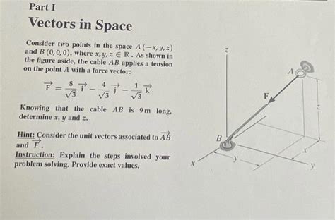 Consider Two Points In The Space A−xyz And