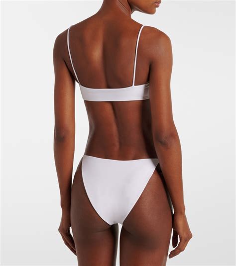 Bare Minimum Bikini Bottoms In White Jade Swim Mytheresa
