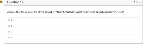 Solved Question Pts Consider The Following C Code Chegg