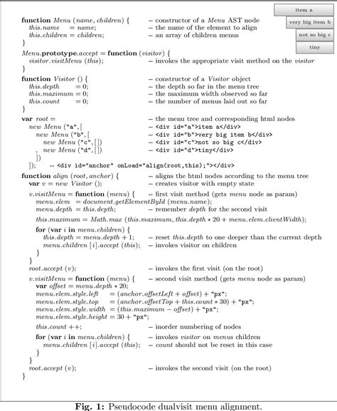 figure 1 from visitor based attribute grammars with side effect