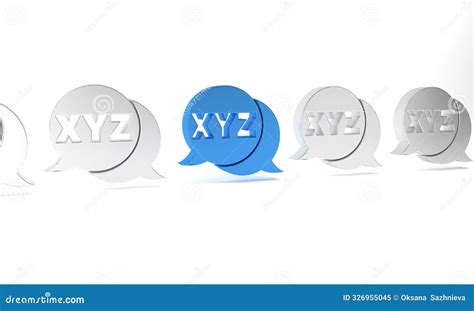 Blue Xyz Coordinate System On Chalkboard Icon Isolated On White