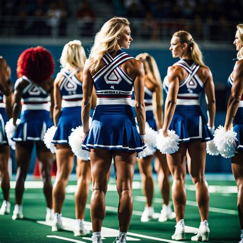 Muscular Womens Cheerleaders By Lazeeb33 On Deviantart