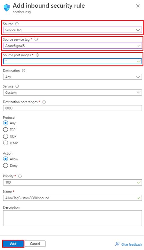 서비스 태그 사용 azure signalr service microsoft learn
